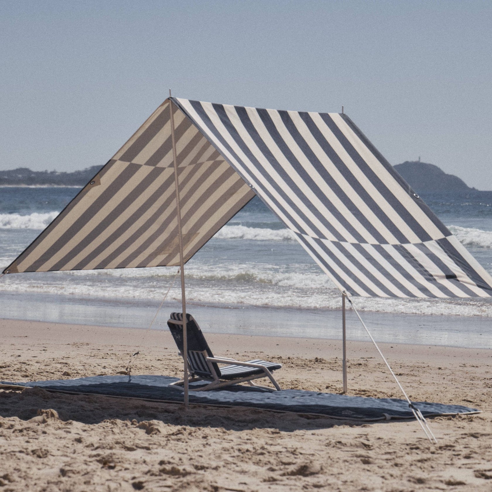 Beach Mat (The Drift) | 100% Cotton | Padded, Double Sided | Rectangle ...